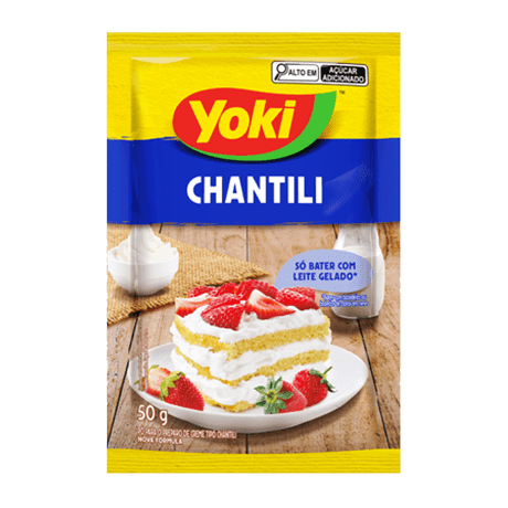 Yoki | Sobremesas | Chantili - Pronto para preparar
