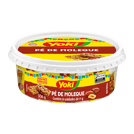 Yoki | Salgadinhos e Snacks | Pé de Moleque | Sucesso o ano inteiro ...